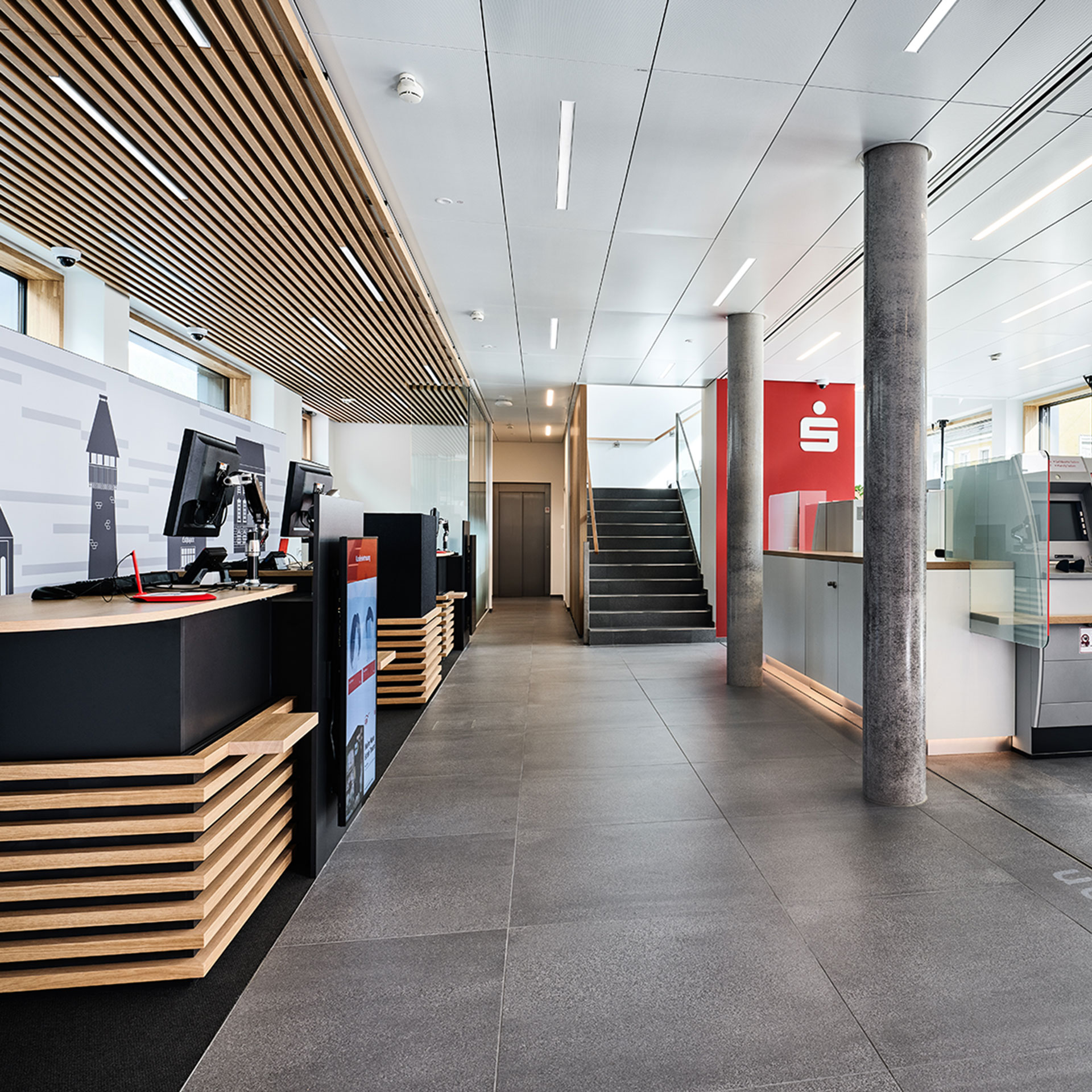 Neubau Sparkassenfiliale - Schmid GmbH
